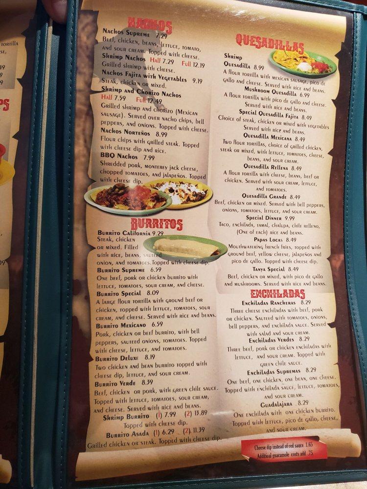 Menu at El Toro Bravo Nettleton restaurant, Nettleton