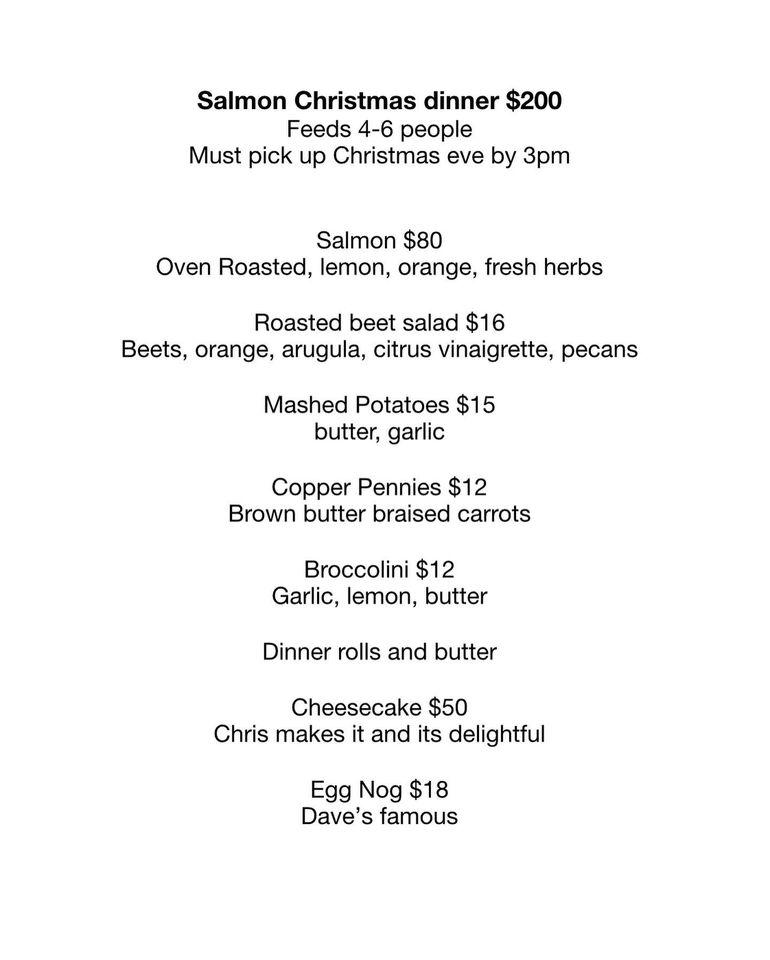Menu at Brood & Barley, North Little Rock