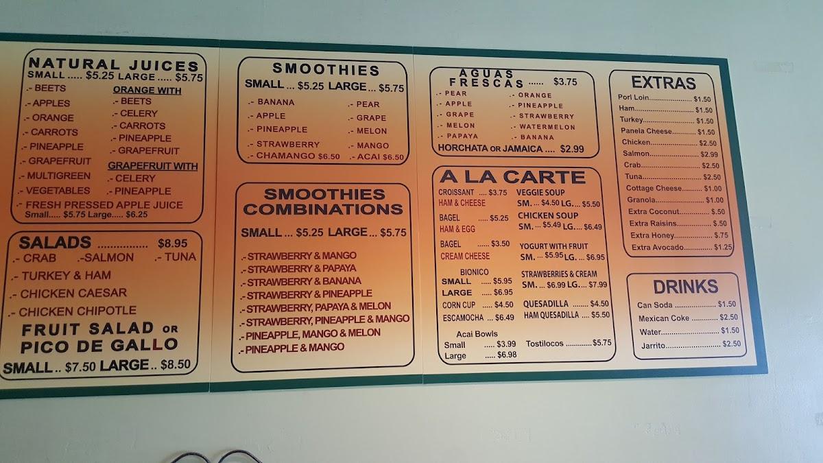 Menu at Que Tortas restaurant, Escondido, E Valley Pkwy UNIT D