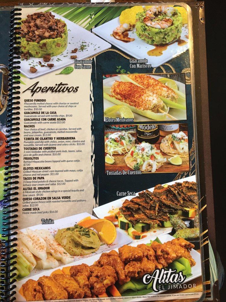 Menu at Senor Tequila’s Méxican Kitchen & Cantina restaurant, Reno