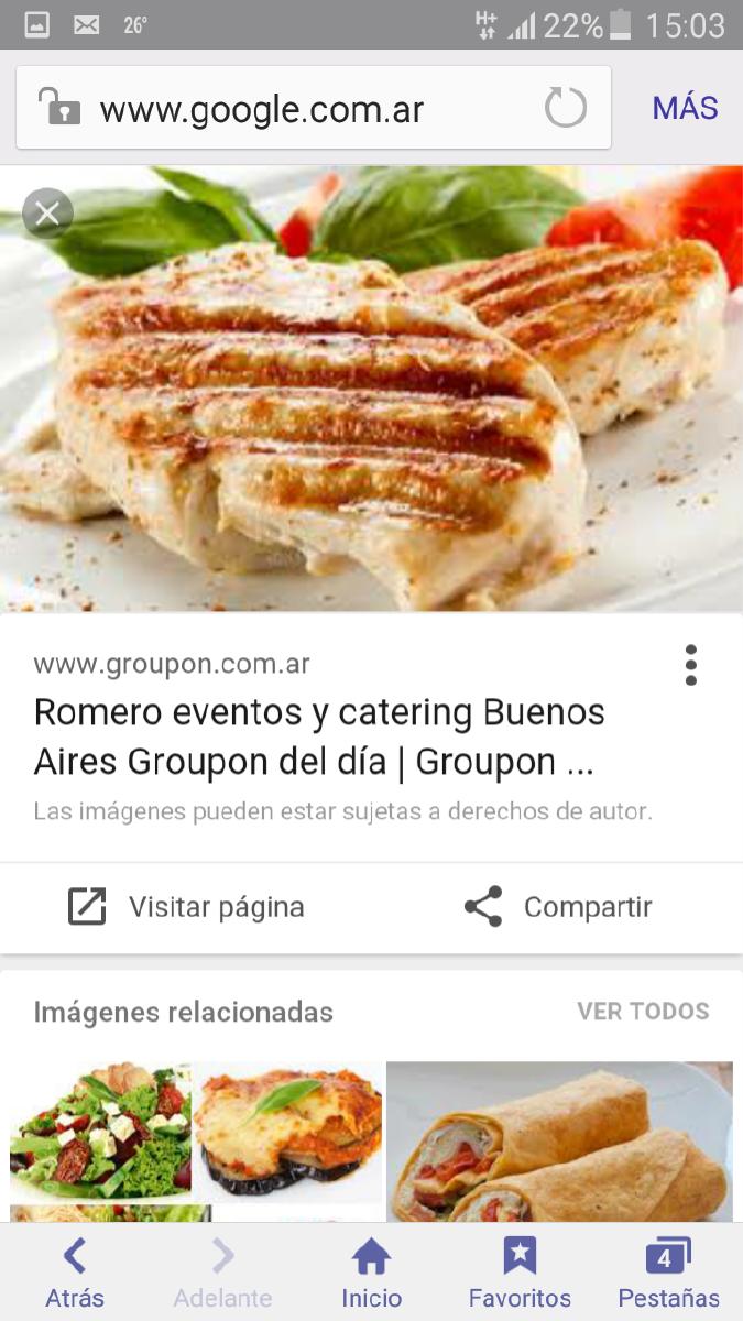 Carta del restaurante Pollería Dani, Corrientes
