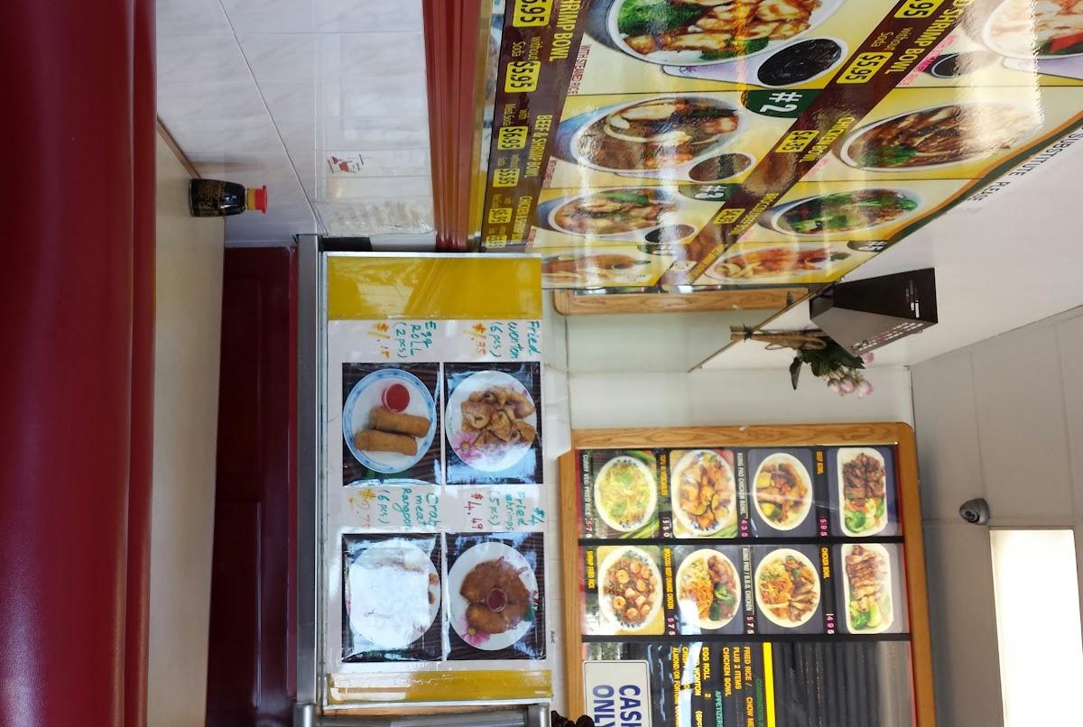 Menu at Wok Wok Express restaurant, Hawthorne, S Inglewood Ave