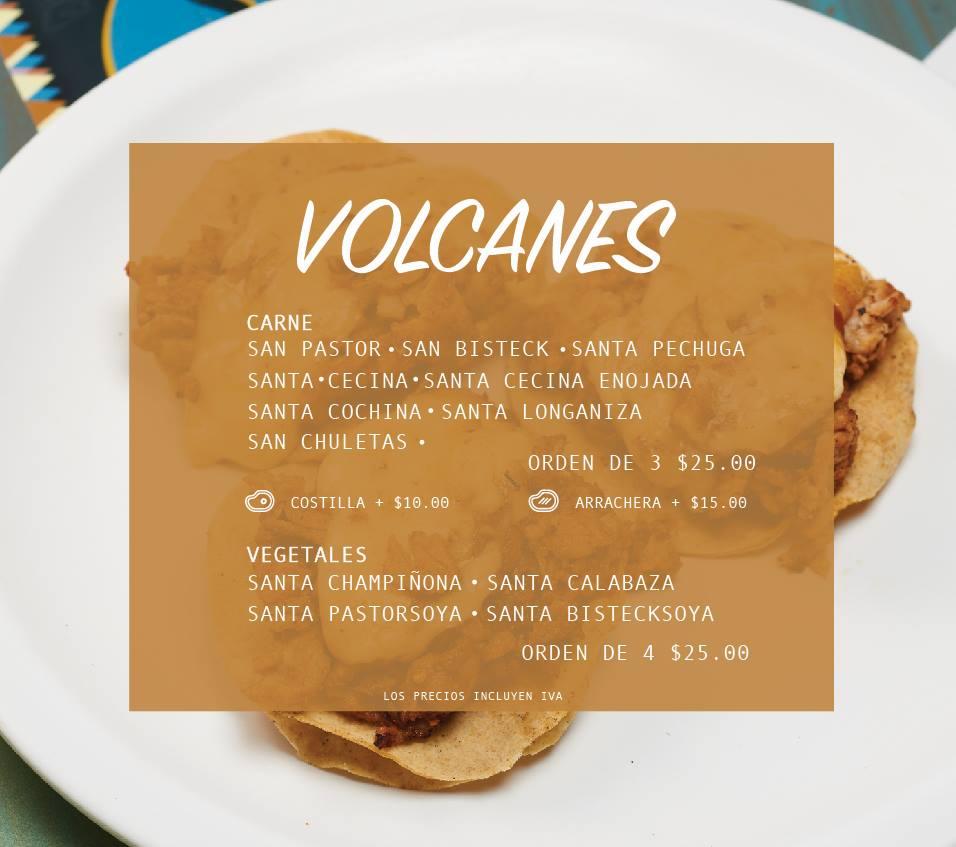 Menu at San Taco restaurant, Mexico City, Merida 154
