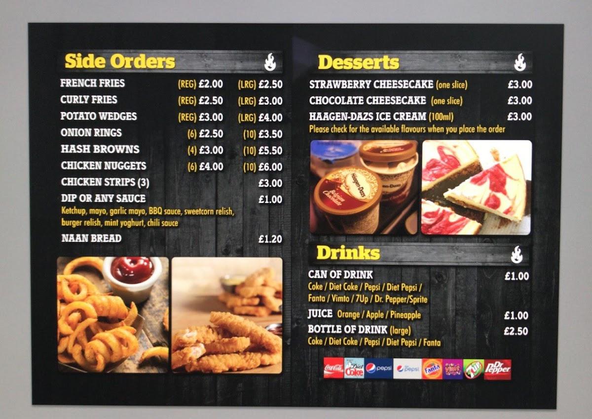 Menu at Bramhall Grill restaurant, Stockport