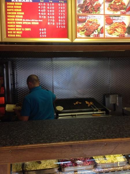 Menu at Kebab Centre fast food, Aldershot