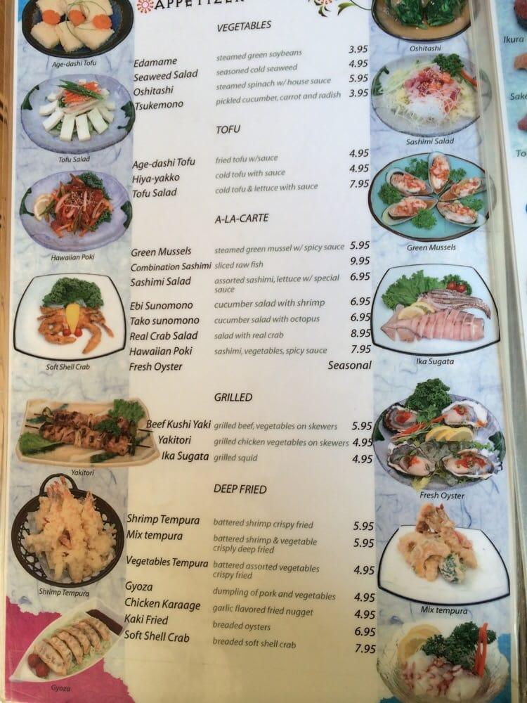 Menu at SUSHI KING restaurant, Fairfield, Business Center Dr #106