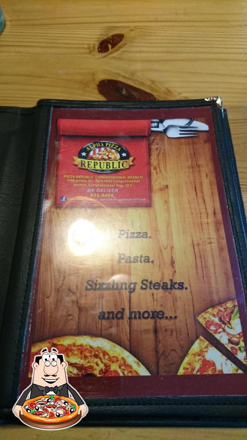 Alpha Pizza Republic Inc.-Commissary, Quezon City - Restaurant menu ...