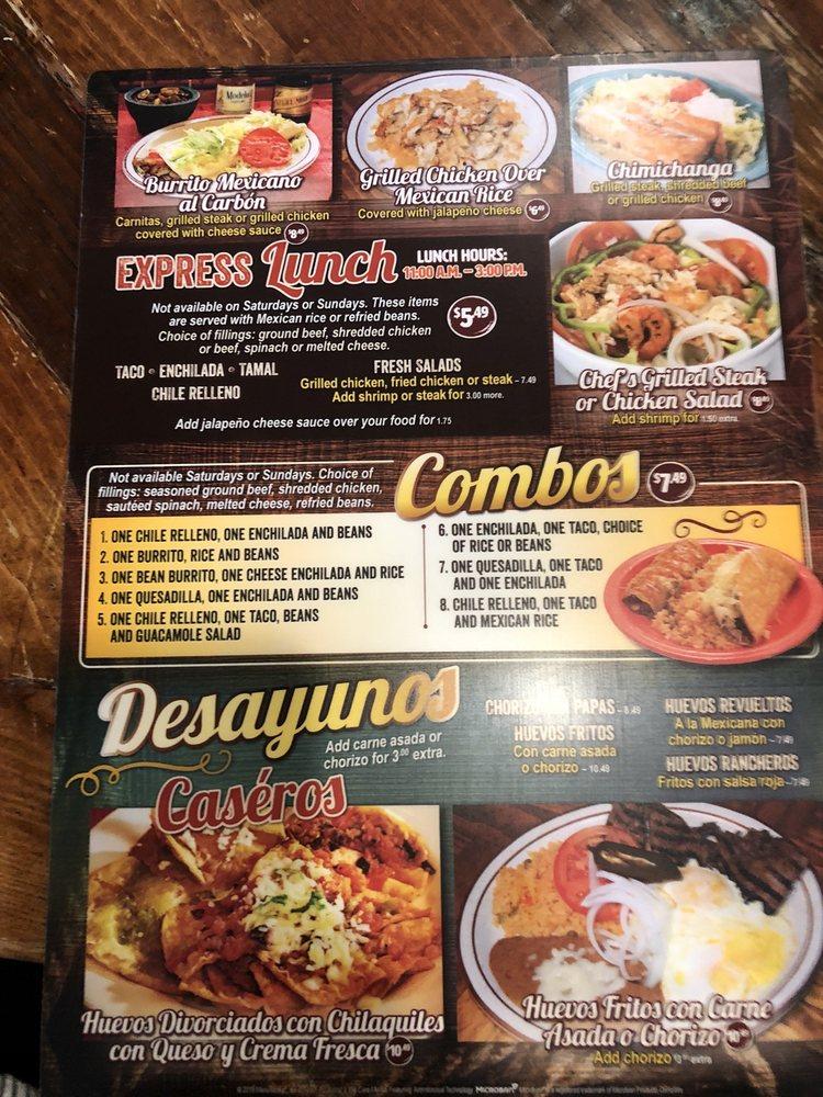 Menu at Casa Country Mexican Grill pub & bar, Goodlettsville