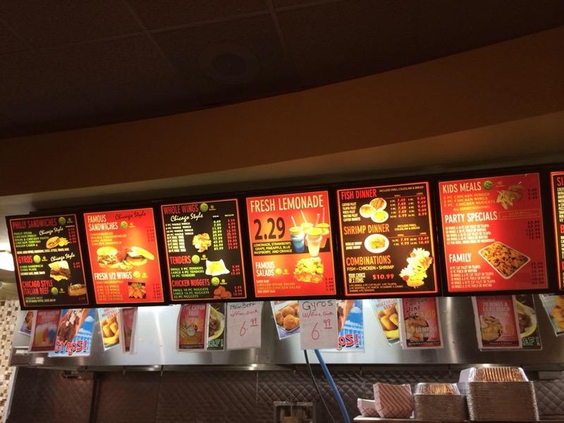 Menu at Famous Steak & Lemonade BBQ, Indianapolis, 38th St