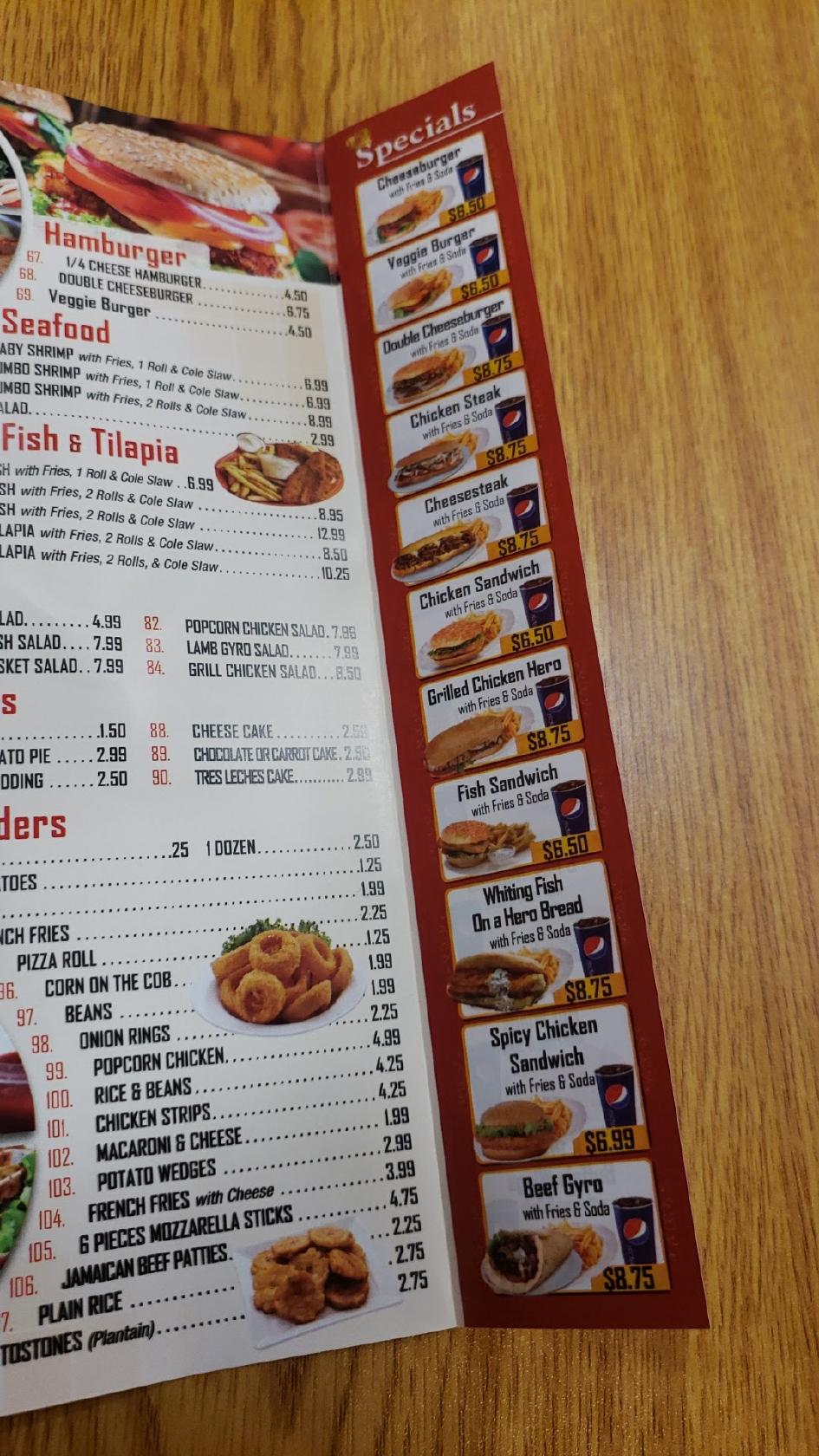 Menu at Royal Fried Chicken - North Providence restaurant, North Providence