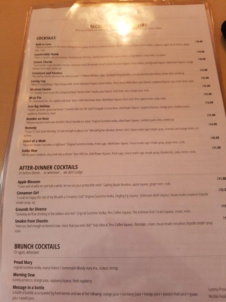 Menu at Stomping Grounds Grille pub & bar, Bourne