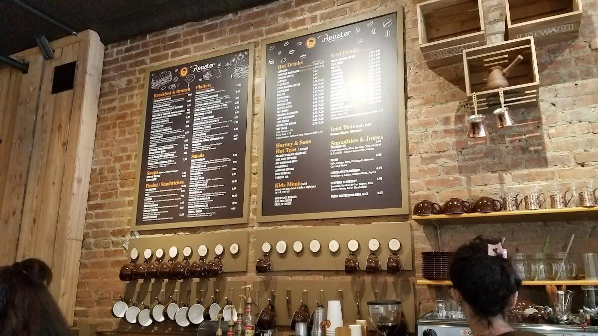 Menu at The Roaster Cafe & Bistro, Mamaroneck