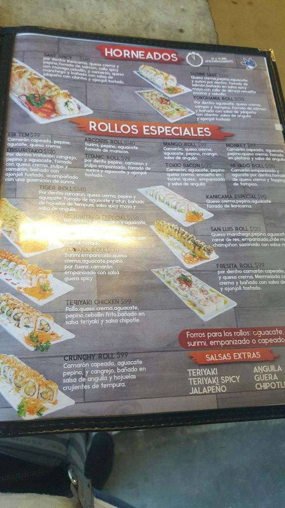 Carta del restaurante KOTORI WOK, Tijuana
