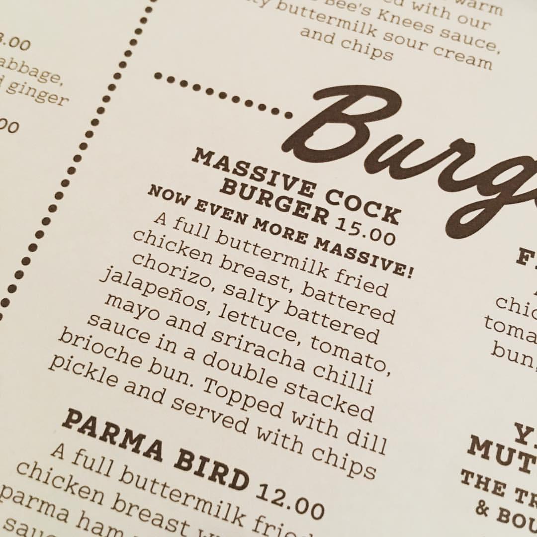 Menu at Yard & Coop Manchester pub & bar, Manchester