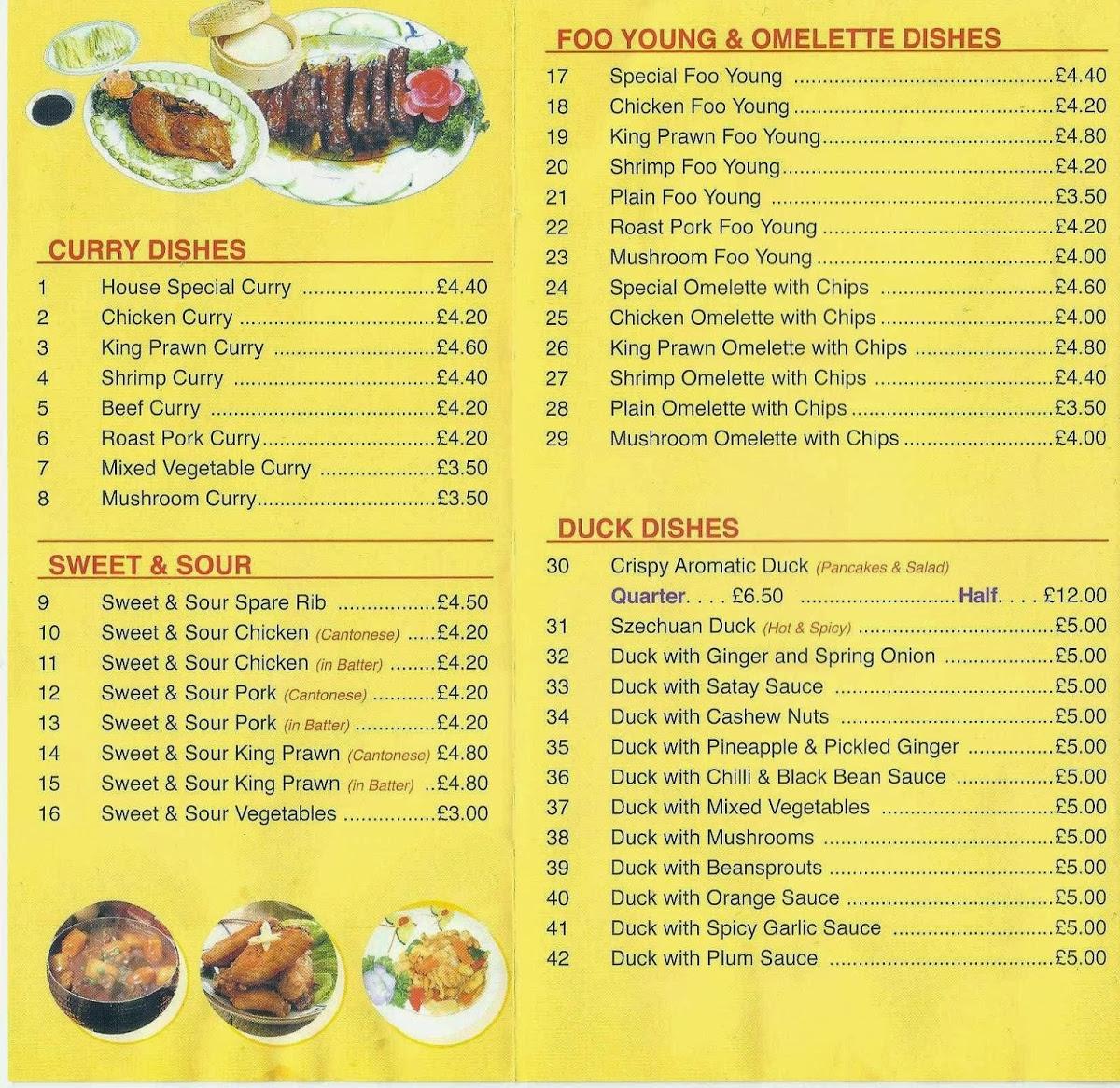 Menu at Good Food Direct restaurant, Bridgend