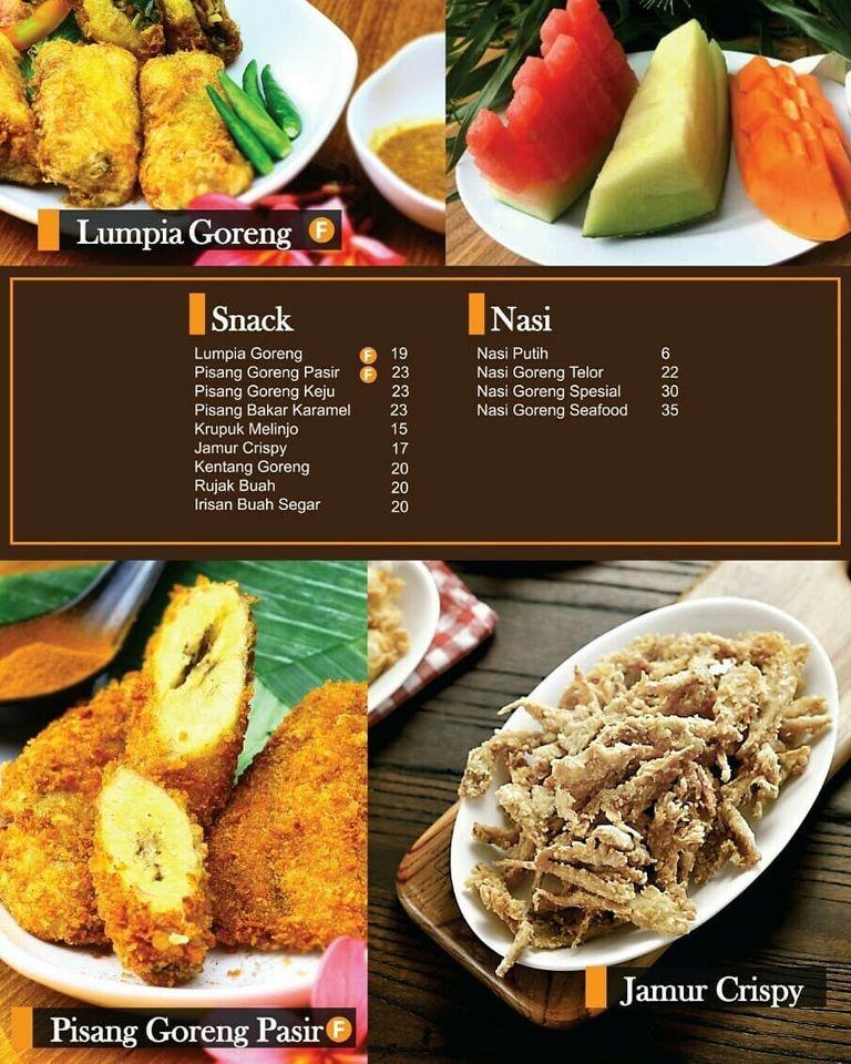 Menu at Restoran Karimata restaurant, Curug Kulon
