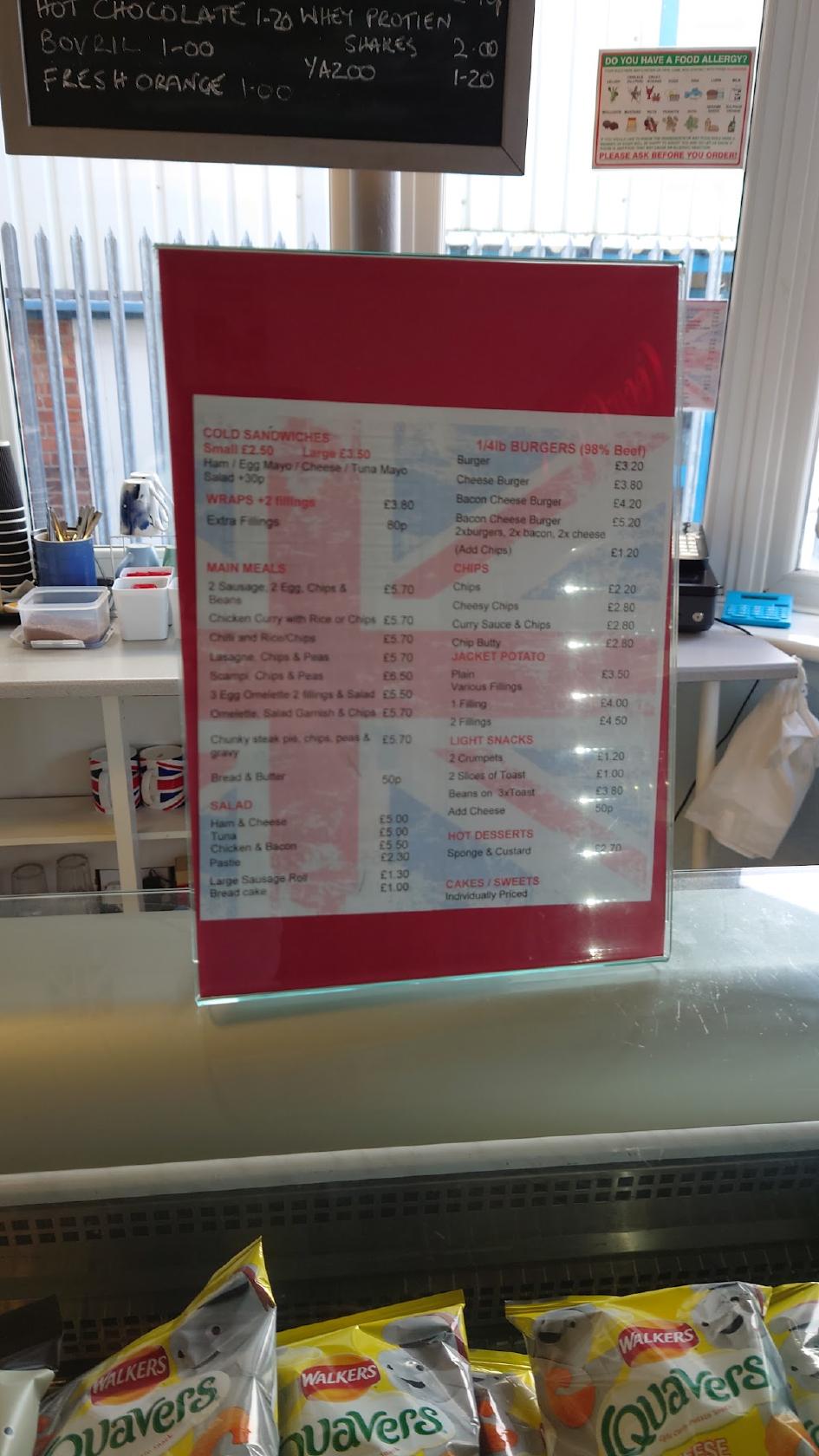 Menu at Riverview Cafe Beverley, Beverley, 7 Riverview Rd
