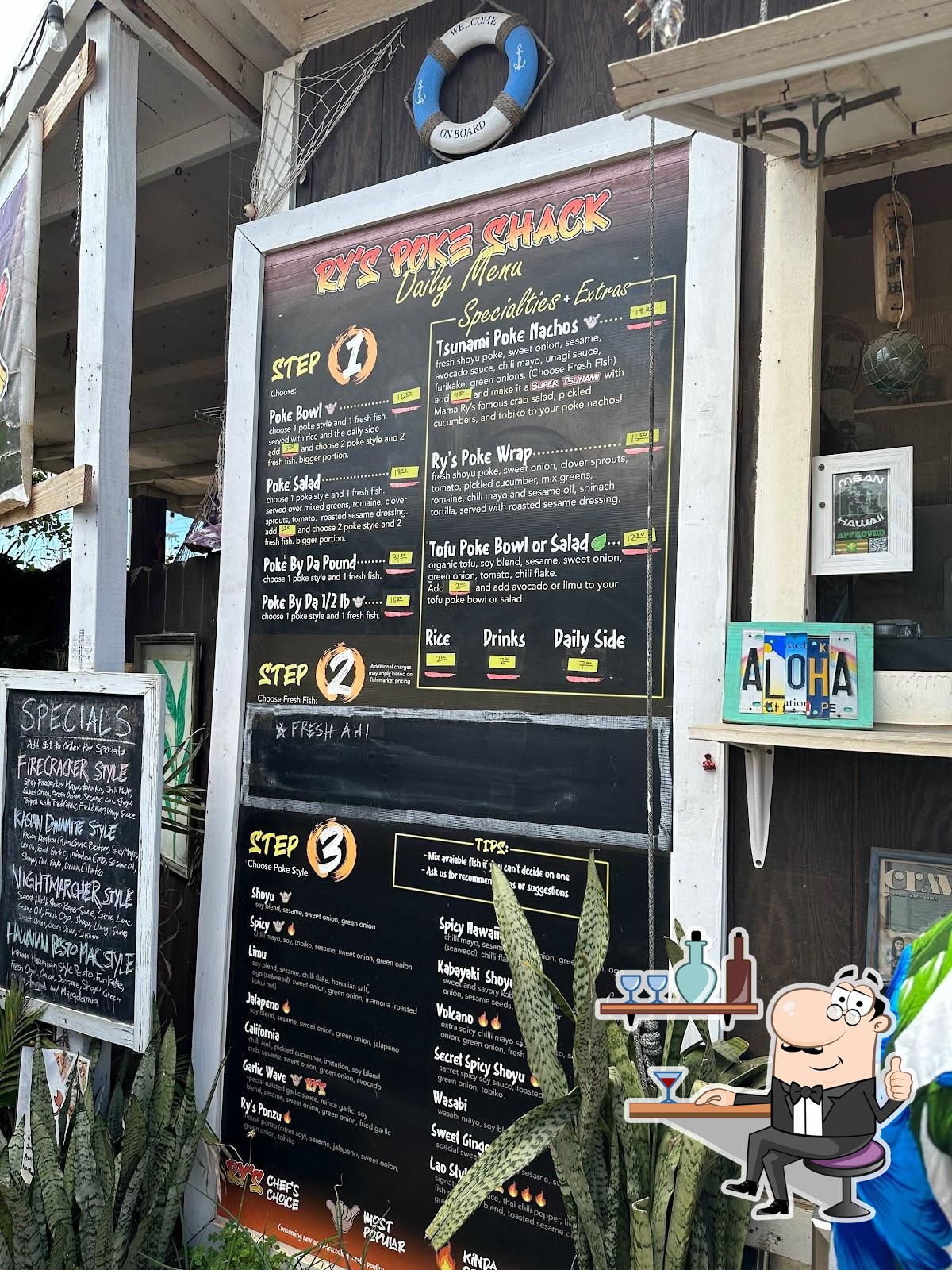 Ry's Poke Shack, Kahuku - Restaurant menu, prices and reviews
