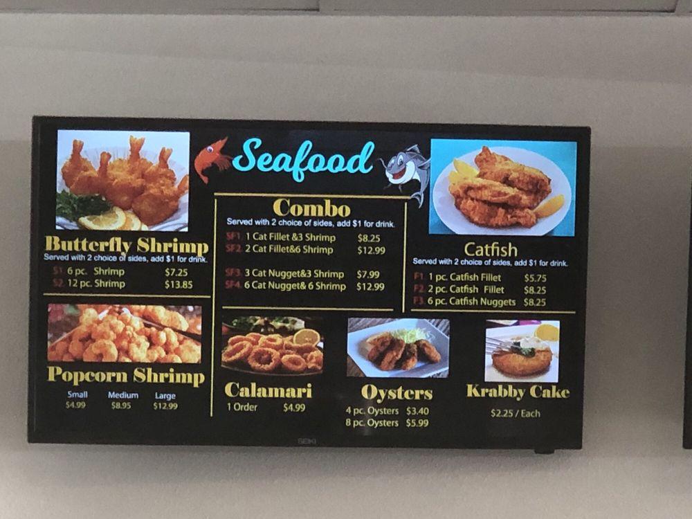 Menu at The Chicken Shop restaurant, Santee