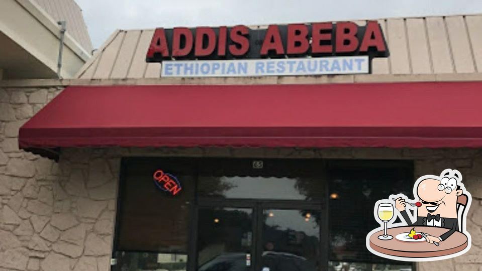 Addis Ababa Ethiopian Restaurant in Richardson - Restaurant menu