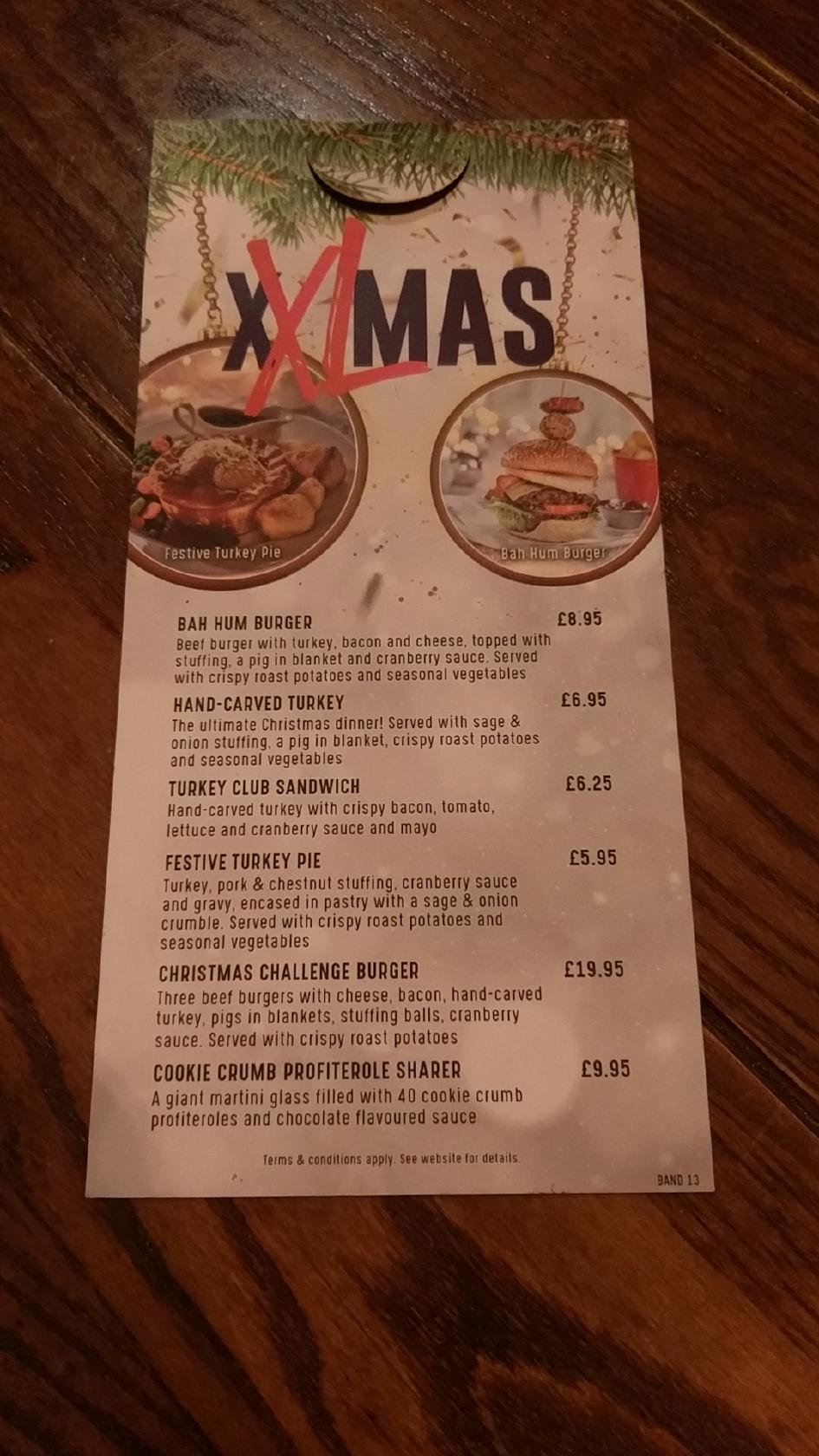 Menu at Yates - Solihull pub & bar, Solihull