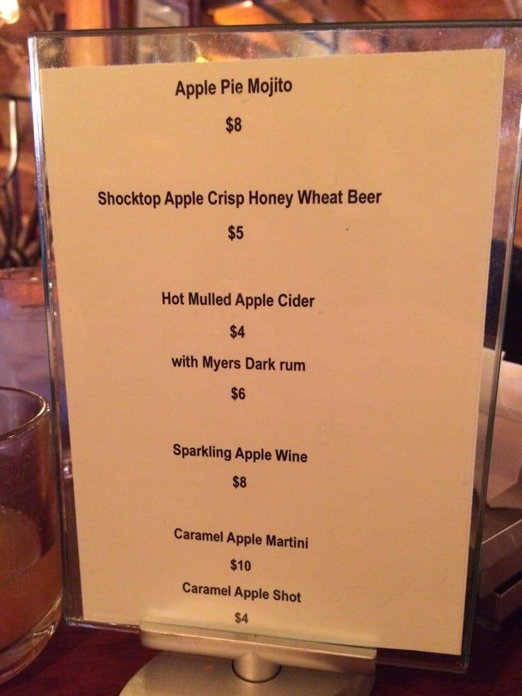 Menu at The Chatter Box of Long Grove pub & bar, Long Grove