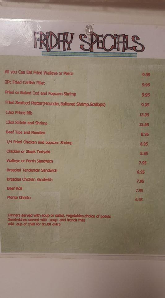 Menu at Crossroads Family Restaurant, Attica