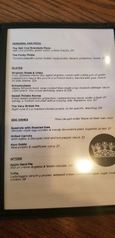 Menu at The Stillwell Freehouse pub & bar, Halifax