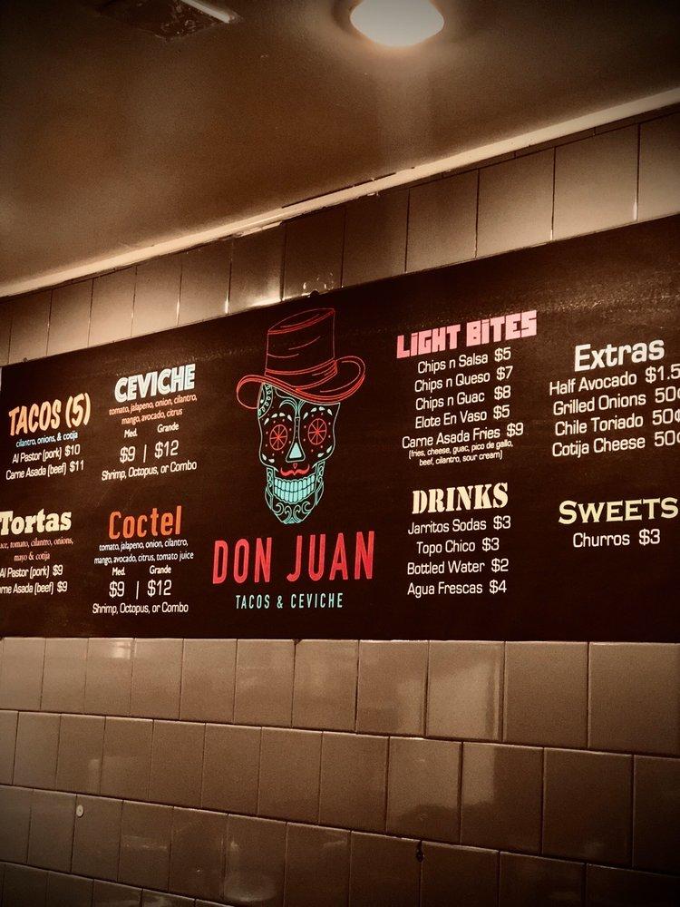 Menu at Underground Hall restaurant, Houston