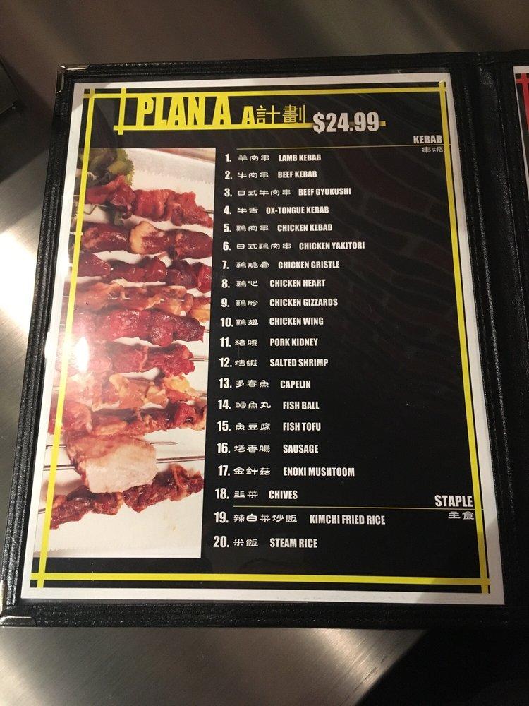 Menu at The Fire Spot BBQ, San Diego