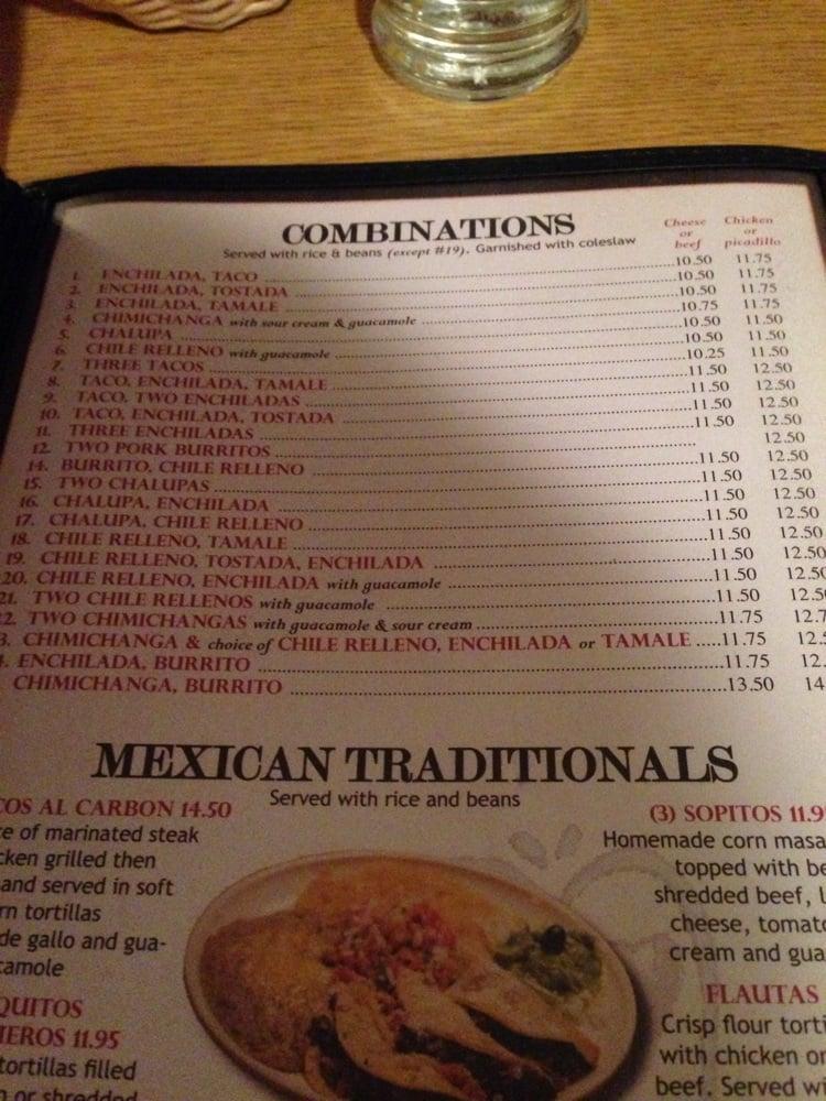Menu at La Fuente restaurant, Renton, Sunset Blvd NE