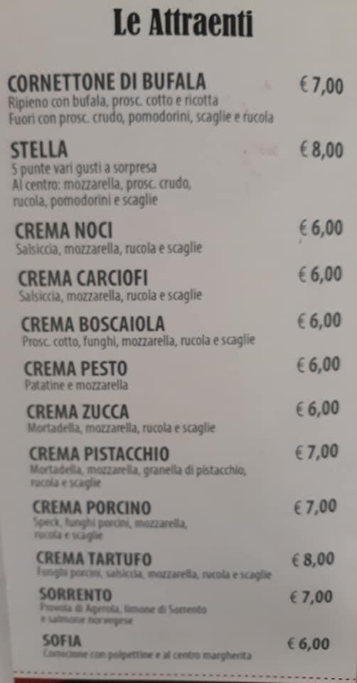 Speisekarte von Christian Pizza, San Marcellino