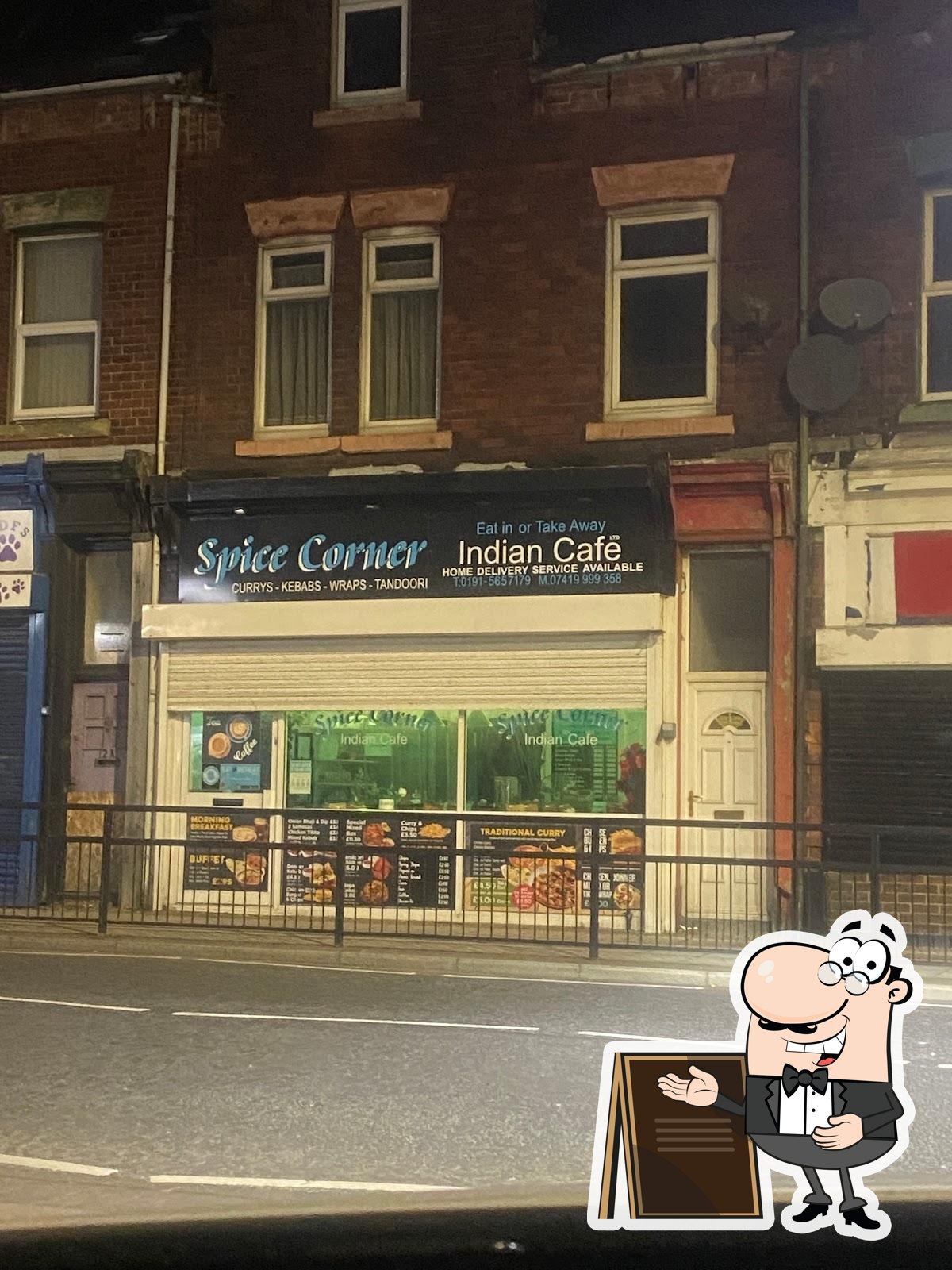 Spice Corner Indian Cafe, Sunderland - Restaurant menu, prices and reviews