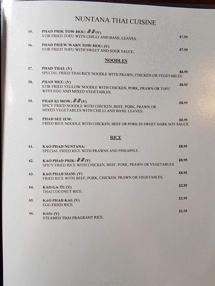 Menu at The Royal George pub & bar, Hersham