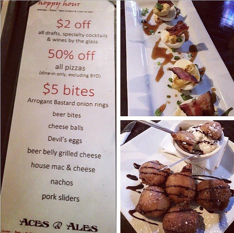 Menu at Aces & Ales restaurant, Las Vegas, N Tenaya Way