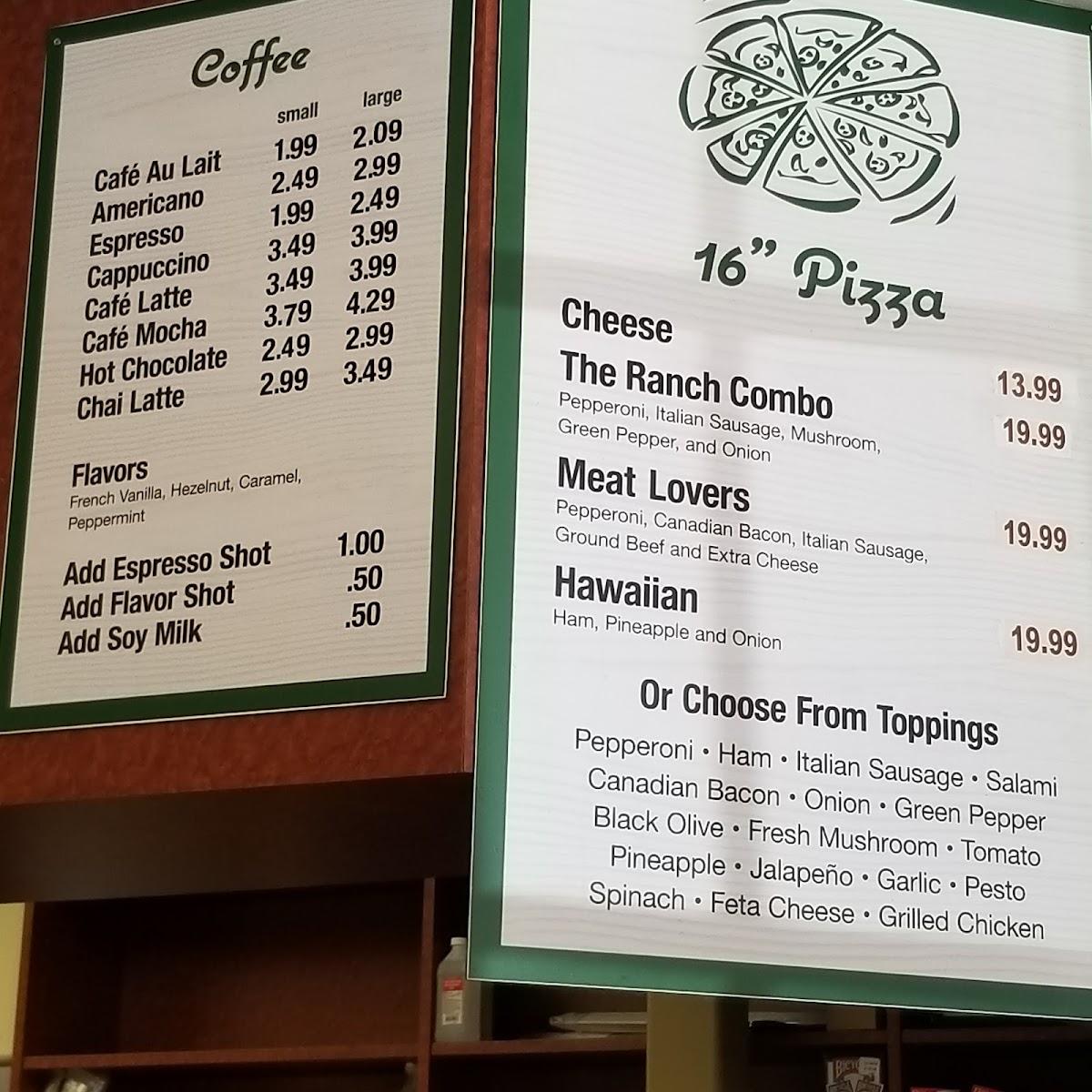 Menu at Ranch Market & Deli pizzeria, Rancho Santa Fe, San Dieguito Rd ...