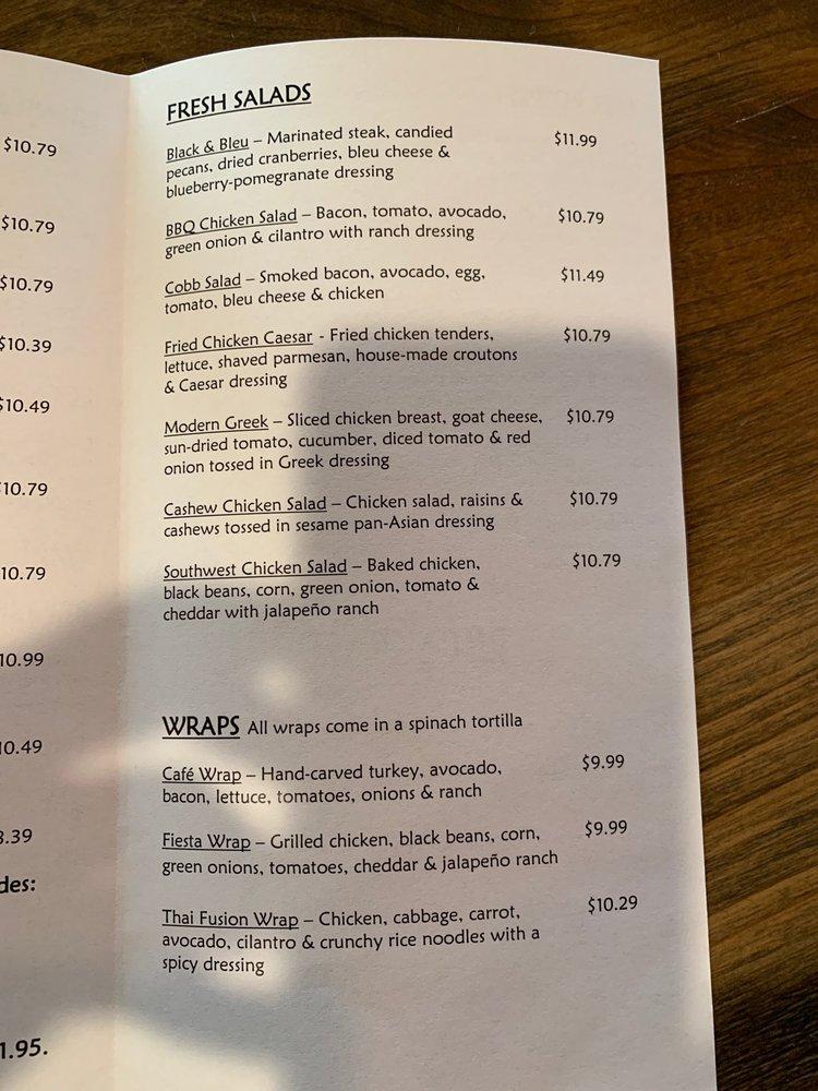 Menu at From the Hearth Kitchen and Pie Shop - Red Bluff restaurant ...