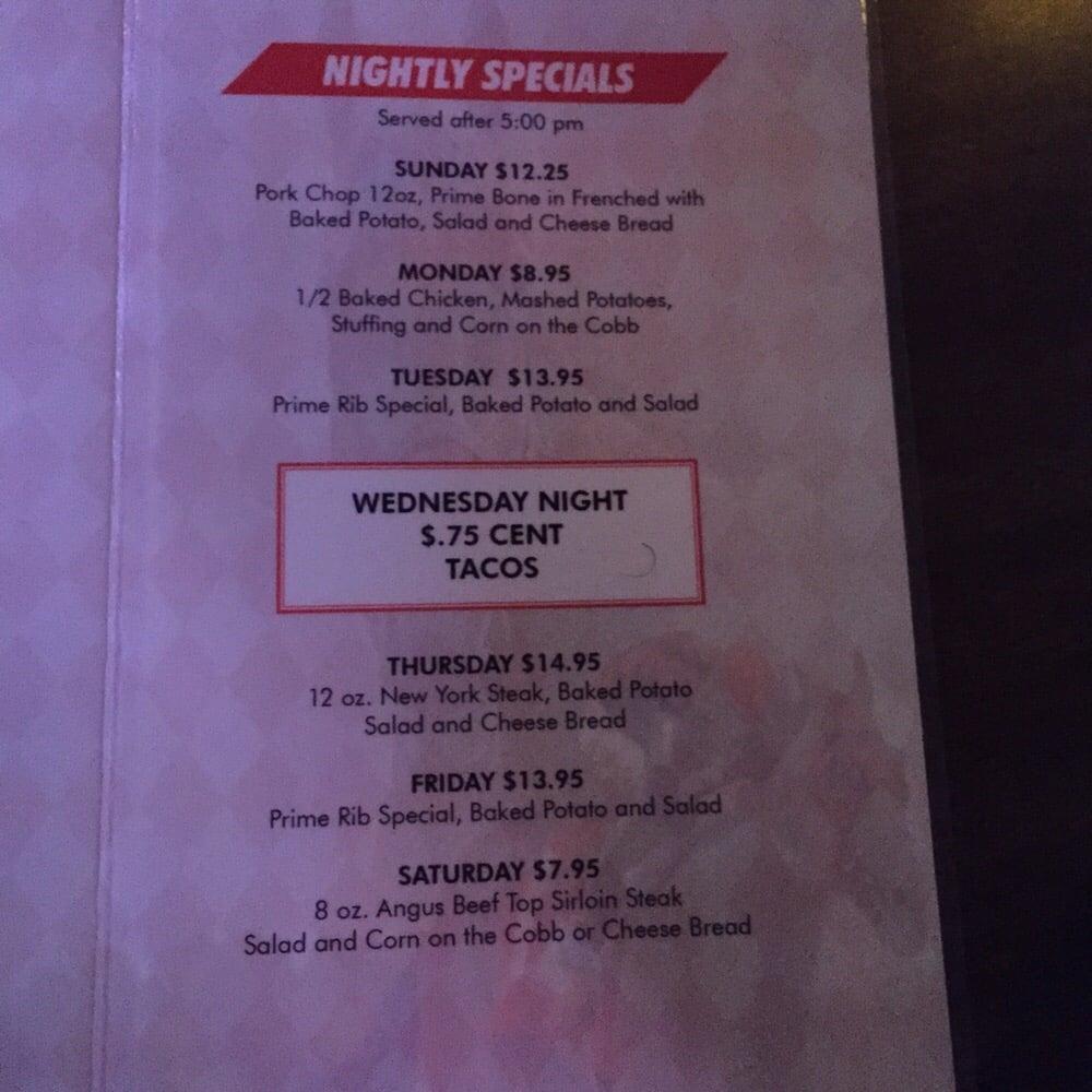 Menu at Sire Restaurant, Riverside