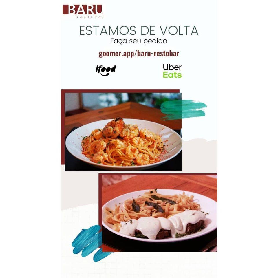 Menu em Baru Restobar, Guarujá
