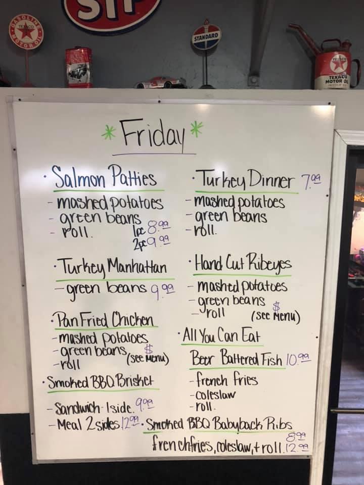 Menu at Park Restaurant, New Castle, S Memorial Dr