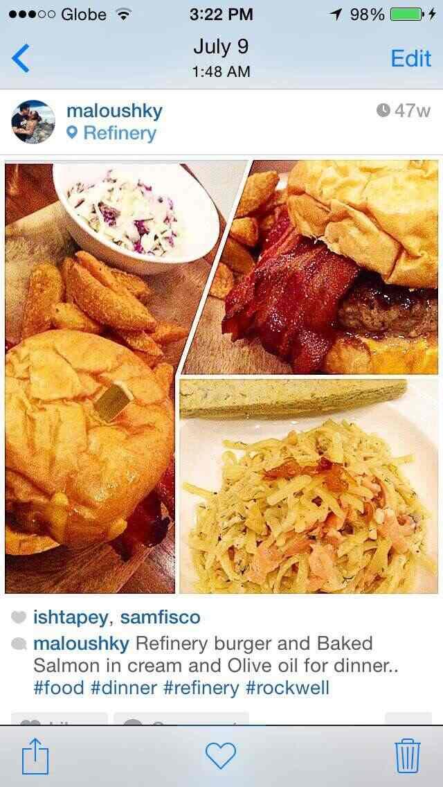 Menu at Refinery cafe, Makati, Joya Tower