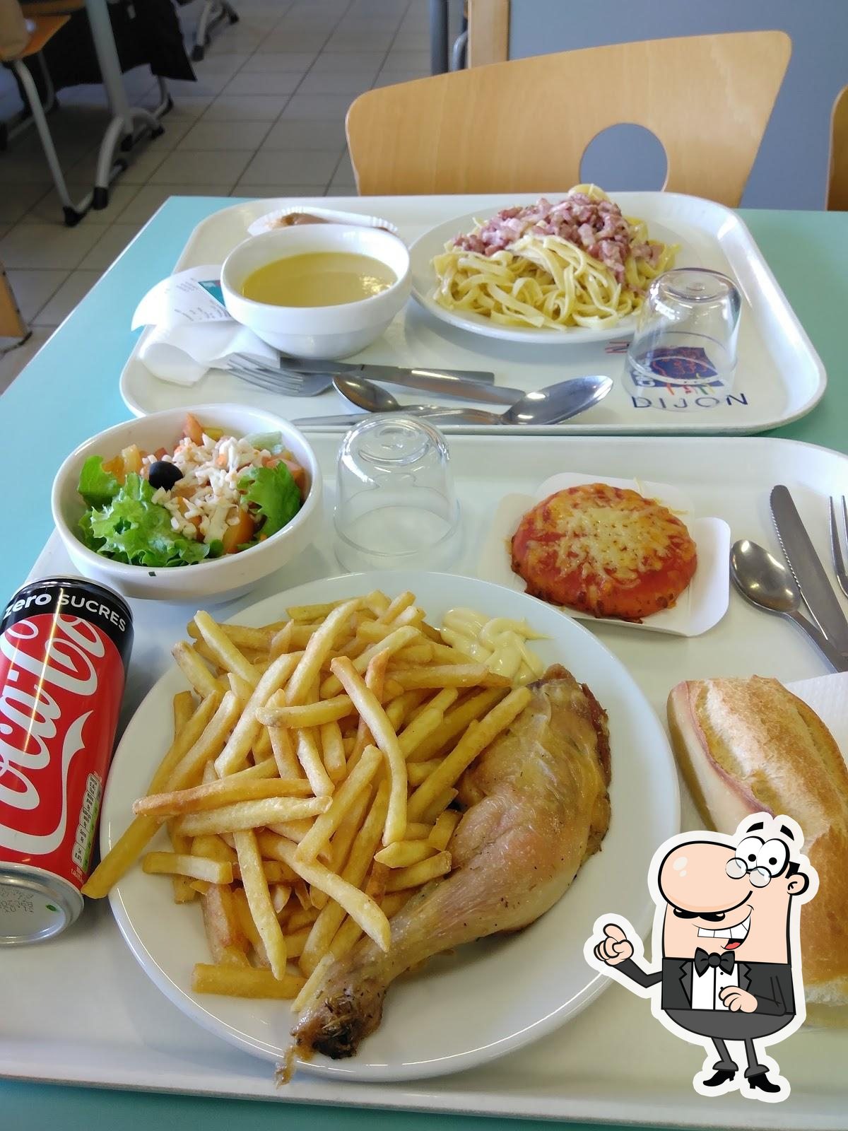️ Resto U' Mansart - Crous Bourgogne-Franche-Comté, Dijon - Menu du ...