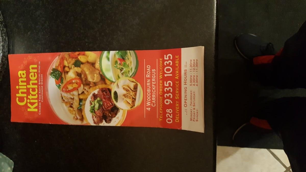 China Kitchen in Carrickfergus - Restaurant reviews
