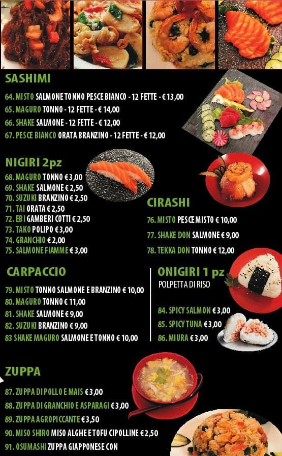 Carta del restaurante HI-SUSHI(anche consegna domicilio), Nardò