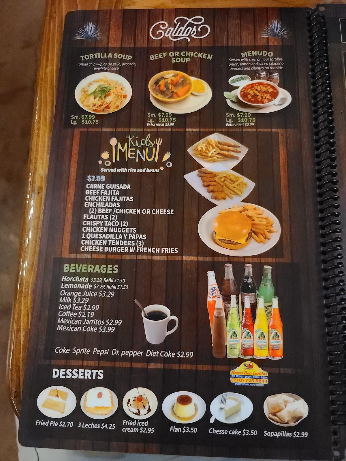 Menu at Los Tres Magueyes Cantina & Grill restaurant, Temple, S General ...