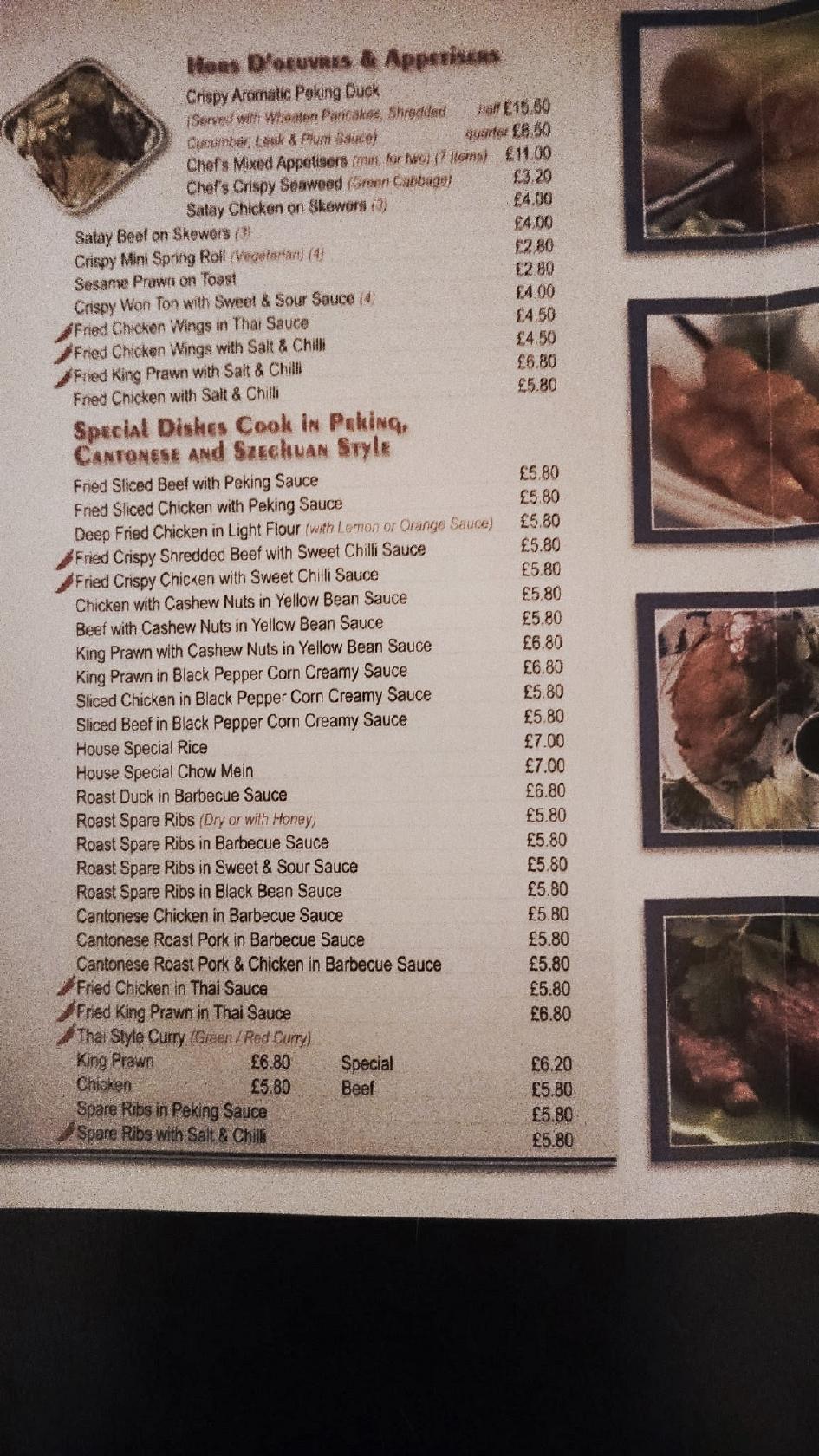 Menu at Frampton Fish Bar, Frampton Cotterell