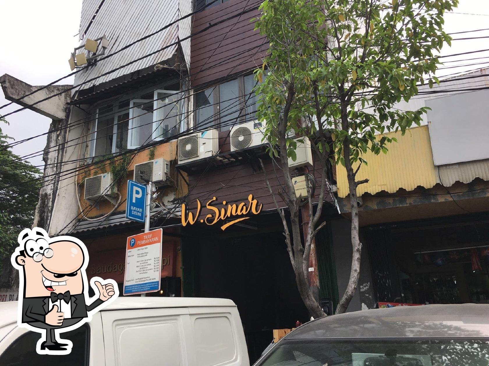W.SINAR (Warung Sinar) restaurant, Jakarta, Jl. H. Agus Salim No.2 ...