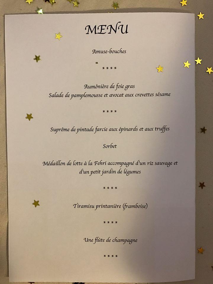 Menu da Bar à Café Le Méridien, Ginevra, Rue de la Servette 76