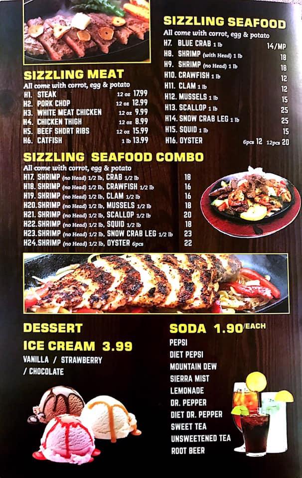 Menu at China Harbor Super Buffet restaurant, Sallisaw, 815 S Kerr Blvd