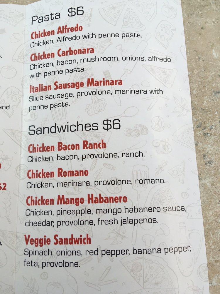 Menu at Doughmain Pizza pizzeria, Houston